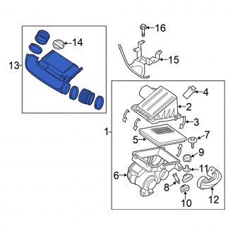 Nissan Frontier Air Filter Housing Boxes & Parts — CARiD.com