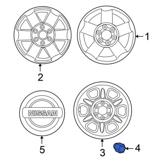 Nissan Altima OEM Wheels & Tires | Lug Nuts, TPMS Sensors — CARiD.com
