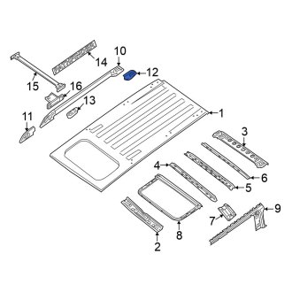 Nissan Pathfinder OEM Roofs & Parts | Panels, Drip Rails — CARiD.com