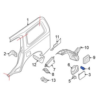 Nissan Xterra Fuel Doors & Parts | CARiD
