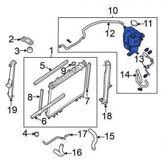 Nissan Xterra Replacement Coolant Tanks & Components – CARiD.com