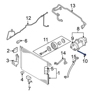 Nissan Xterra OEM A/C & Heating Parts - Systems, Compressors | CARiD