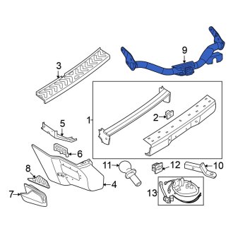 Nissan OEM Trailer Hitches - Hidden, Heavy & Light Duty | CARiD