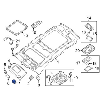 Nissan Maxima OEM Interior Components — CARiD.com