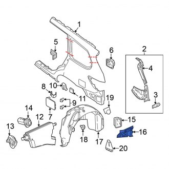 Nissan Pathfinder OEM Quarter Panels & Parts - Rear & Front | CARiD