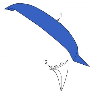 Nissan Pathfinder Spoilers - Custom, Factory, Roof, Lip & Wing Spoilers