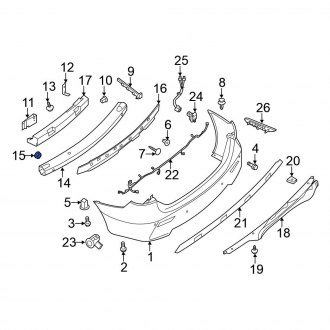 Nissan OEM Bumpers | Genuine Front & Rear Bumpers — CARiD.com