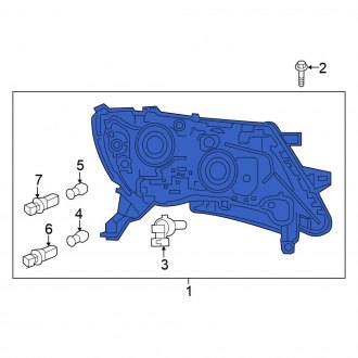 Nissan Pathfinder OEM Headlights - Factory Headlights | CARiD