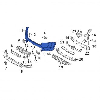 Nissan Pathfinder Replacement Front Bumpers & Components | CARiD