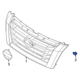 Nissan Grille Brackets & Hardware | Clips, Brackets — CARiD.com