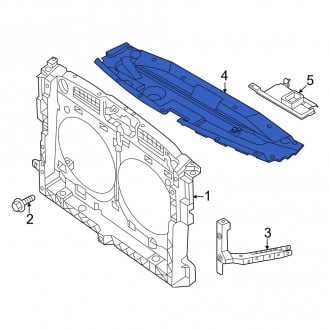 Nissan Pathfinder Radiator Support Covers | CARiD