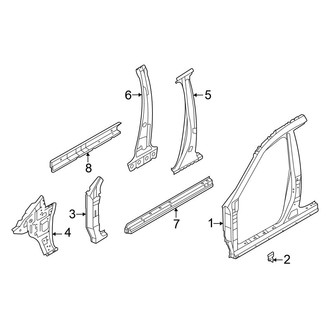 2022 Nissan Pathfinder OEM Chassis Frames & Body Parts | CARiD
