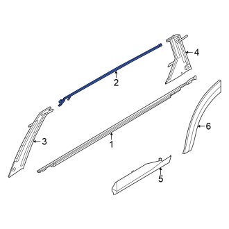Nissan Pathfinder Custom Body Side Moldings – CARiD.com