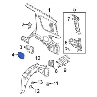 Nissan Pathfinder OEM Quarter Panels & Parts - Rear & Front | CARiD