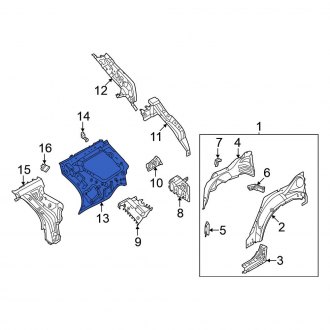 Nissan Pathfinder OEM Quarter Panels & Parts - Rear & Front | CARiD