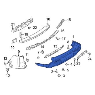 Nissan Pathfinder Replacement Front Bumpers & Components — CARiD.com