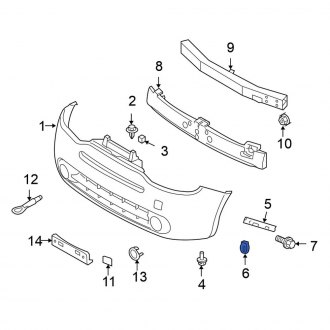 Nissan Maxima OEM Bumpers | Genuine Front & Rear Bumpers — CARiD.com