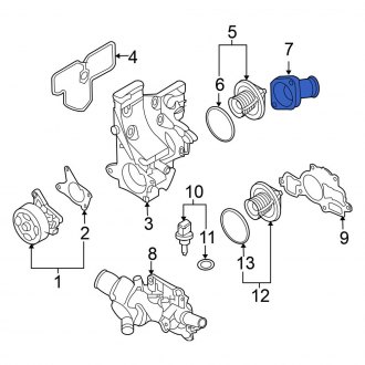 Nissan Rogue Sport Thermostat Housings & Filler Necks — CARiD.com