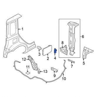 Nissan Juke OEM Quarter Panels & Parts | Rear & Front — CARiD.com