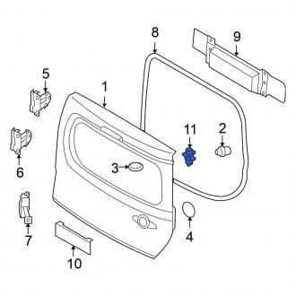 Nissan OEM Doors & Parts | Shells, Panels, Armrests — CARiD.com