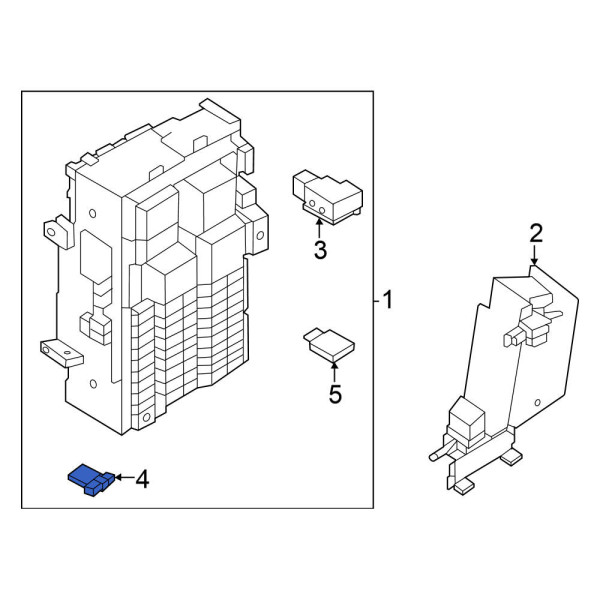 Nissan OE 243197991A - Multi-Purpose Fuse