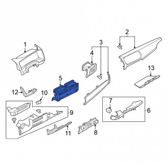 Nissan Rogue OEM Interior Components — CARiD.com