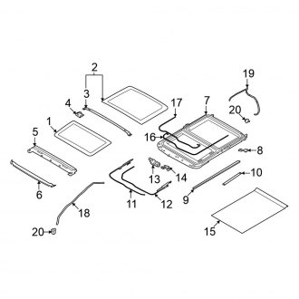 Nissan Ariya Sunroofs & Components | CARiD
