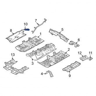 Nissan Rogue Underbody Covers - Splash Shields | CARiD