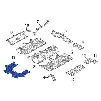 Nissan Rogue Underbody Covers - Splash Shields | CARiD