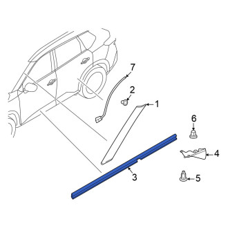 Nissan OEM Rocker Panels & Floors - Side Skirts, Pans | CARiD