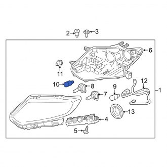 Nissan Rogue OEM Headlights | Projector, LED, HID, Halo — CARiD.com