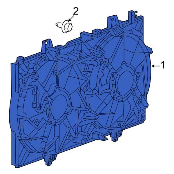 Nissan OE 214814BC0A - Engine Cooling Fan Assembly