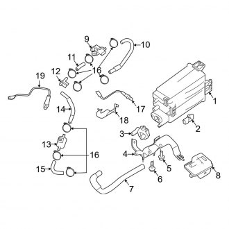2019 Nissan Rogue Oxygen Sensors & Components | CARiD
