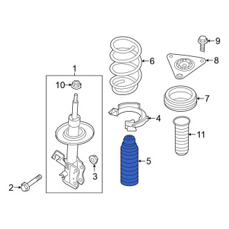 Nissan Rogue Sport OEM Suspension Parts - Shocks, Struts | CARiD