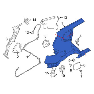 Nissan OEM Quarter Panels & Parts | Rear & Front — CARiD.com