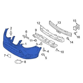 Nissan Rogue Sport OEM Bumpers | Genuine Front & Rear Bumpers — CARiD.com