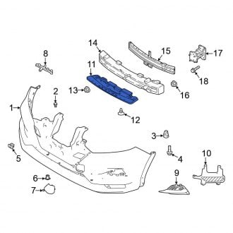 Nissan OEM Header Panels & Parts | Support Bars, Panels — CARiD.com