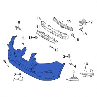 Nissan Rogue Sport OEM Bumpers | Genuine Front & Rear Bumpers — CARiD.com