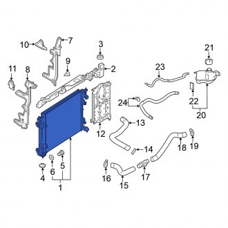 Nissan Rogue Sport OEM Engine Cooling Parts | Radiators, Fans — CARiD.com