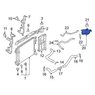 Nissan Rogue Sport Coolant Overflow Tanks | CARiD.com
