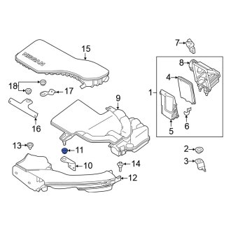 Nissan Versa OEM Air Intake Parts | Filters, Manifolds — CARiD.com