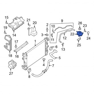 Nissan Kicks Coolant Overflow Tanks | CARiD