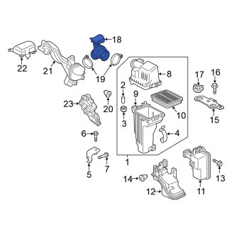 Nissan Kicks OEM Air Intake Parts - Filters, Manifolds | CARiD