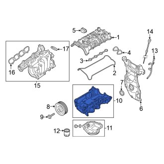 Nissan Kicks OEM Engine Parts - Rebuild Kits, Pistons | CARiD