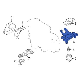 Nissan Kicks Motor Mounts & Mounting Hardware | CARiD