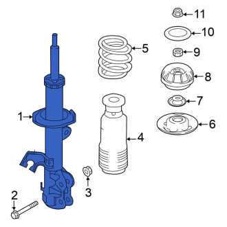 Nissan Kicks Shocks & Struts - Front, Rear - Coil, Air | CARiD