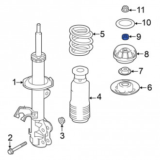 Nissan Versa OEM Suspension Parts | Shocks, Struts — CARiD.com