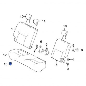 Nissan Versa Seat Components — CARiD.com