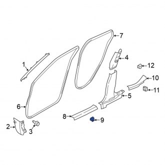 Nissan Door Sills | Replacement Door Sill Plates — CARiD.com