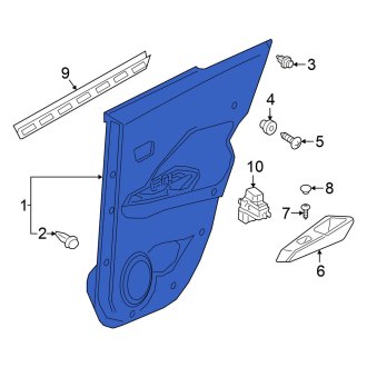 Nissan Kicks Replacement Doors & Components | CARiD